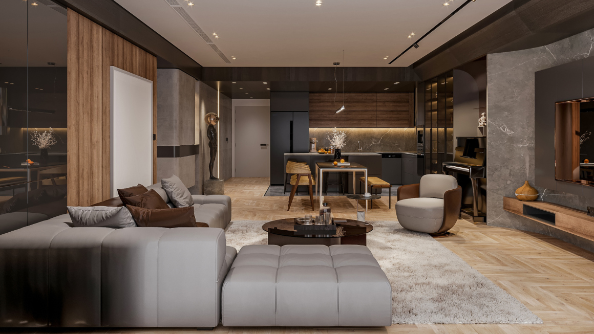 Partitioned Spaces: A Revived Interior Design Trend - Vibrant Doors Blog