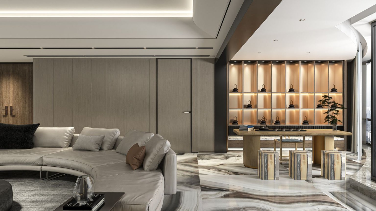 Partitioned Spaces: A Revived Interior Design Trend - Vibrant Doors Blog